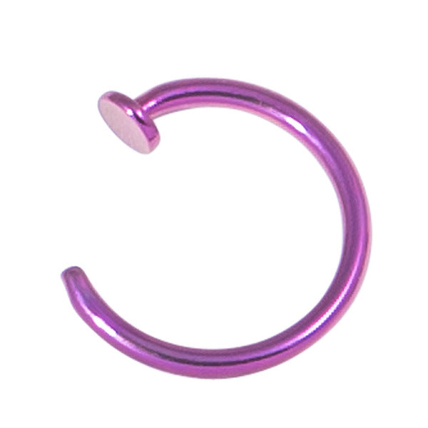 Titanium Open Nose Ring – bodyjewellery.co.uk