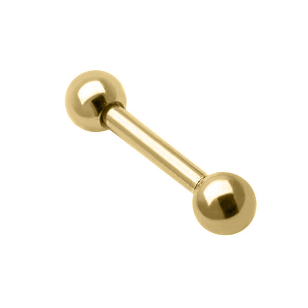 Gold Titanium Micro Bars 1.2mm – bodyjewellery.co.uk